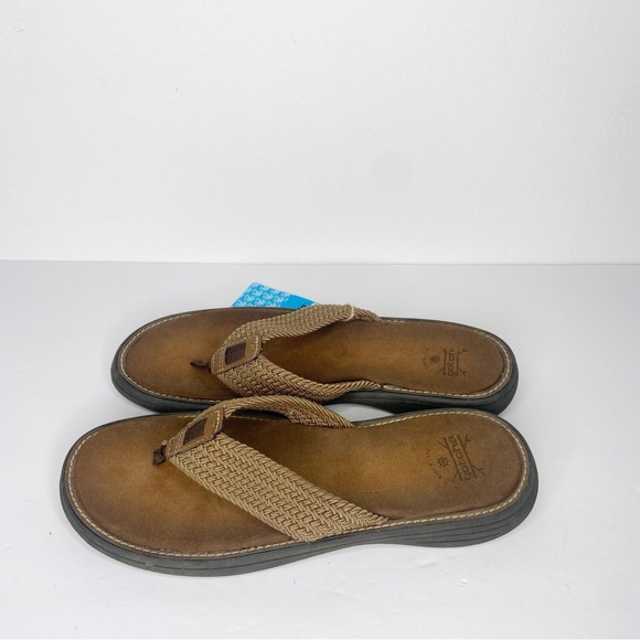 Gotcha | Shoes | Gotcha Brown Flip Flop Braided Thongs Comfort New Size ...